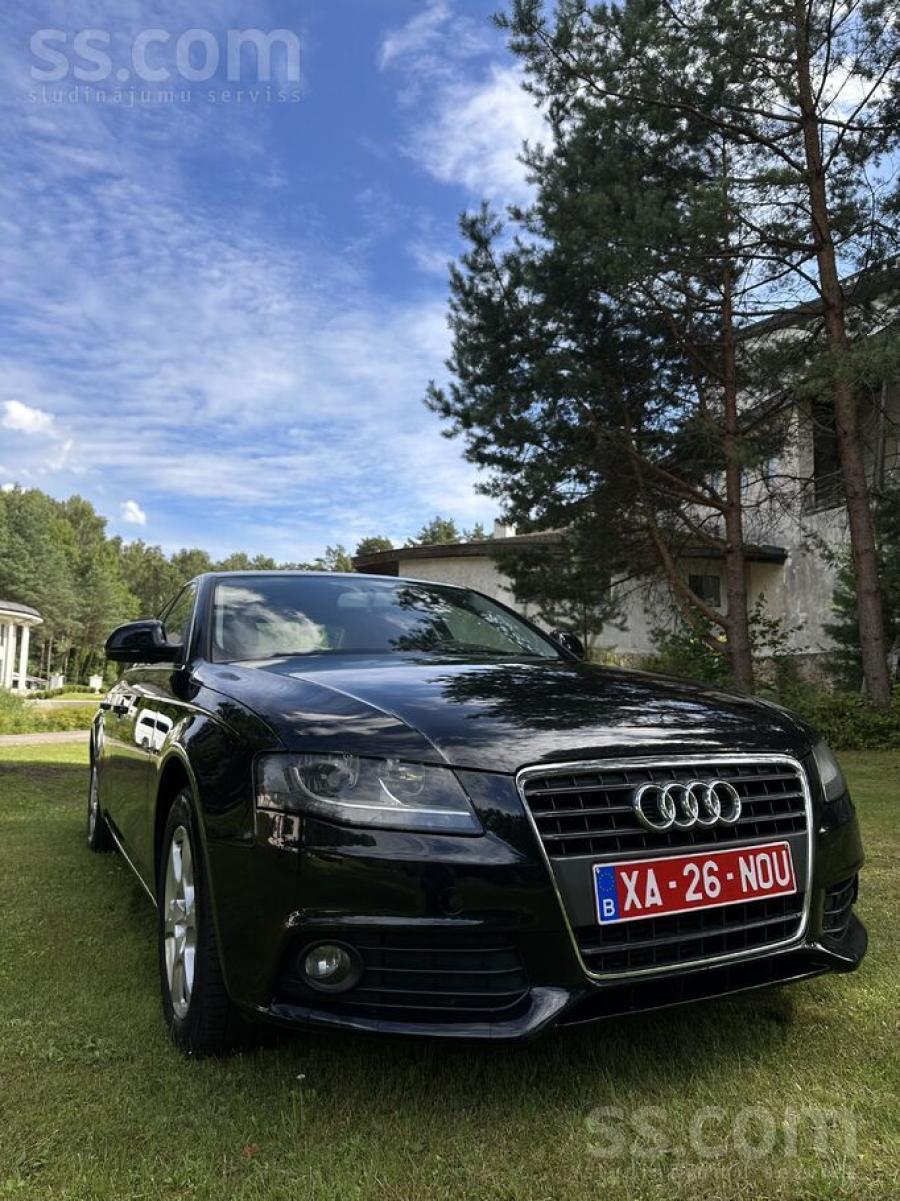 Melns Audi A4 2008 Rīga, ar dzinēja tilpumu 2.00 L un nobraukumu 238 tūkst. km par 5350 €, foto 3 vietnē AUTOMOTO.COM.LV