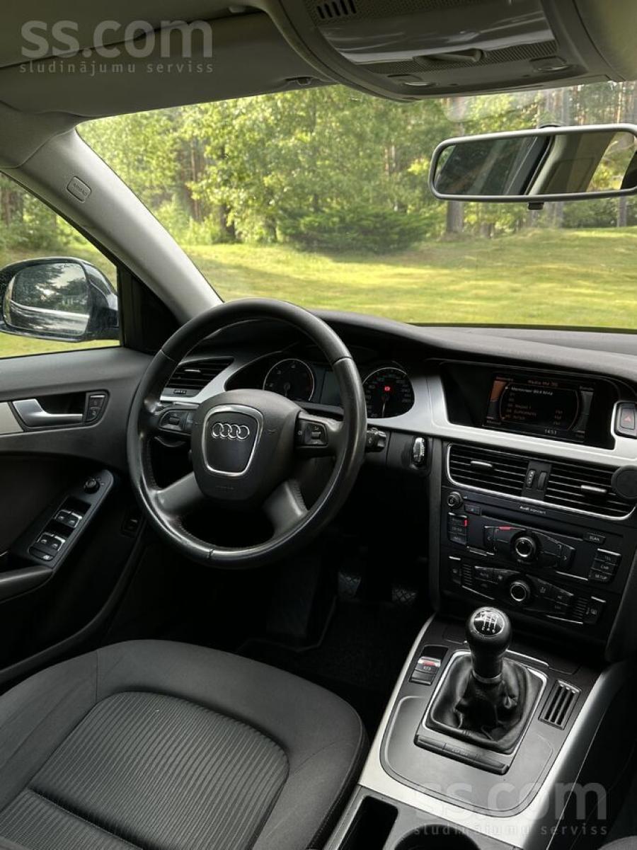 Melns Audi A4 2008 Rīga, ar dzinēja tilpumu 2.00 L un nobraukumu 238 tūkst. km par 5350 €, foto 19 vietnē AUTOMOTO.COM.LV