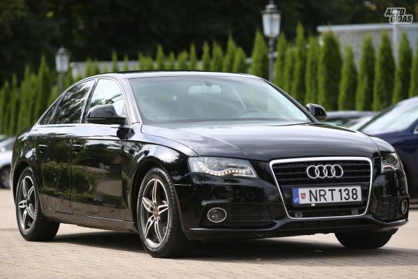 Melns Audi A4 2008 Šauļi, ar dzinēja tilpumu 1.80 L un nobraukumu 351 tūkst. km par 2700 €, foto 1 vietnē AUTOMOTO.COM.LV
