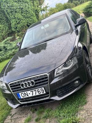 Black Audi A4 2008 in Daugavpils, with an engine capacity of 2.00 L and mileage of 302 thousand km for 4600 €, photo 4 on AUTOMOTO.COM.LV