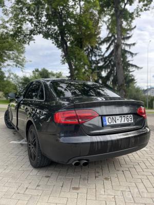 Black Audi A4 2008 in Daugavpils, with an engine capacity of 2.00 L and mileage of 302 thousand km for 4600 €, photo 7 on AUTOMOTO.COM.LV