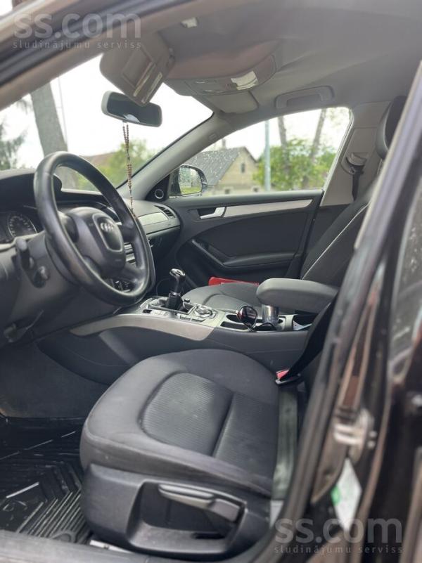 Melns Audi A4 2008 Daugavpils, ar dzinēja tilpumu 2.00 L un nobraukumu 302 tūkst. km par 4600 €, foto 8 vietnē AUTOMOTO.COM.LV