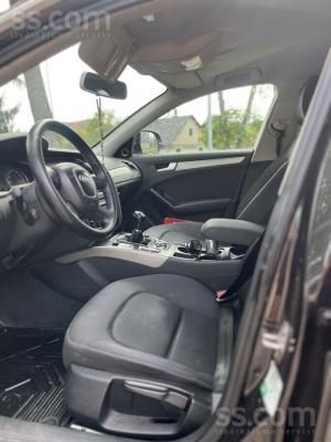 Black Audi A4 2008 in Daugavpils, with an engine capacity of 2.00 L and mileage of 302 thousand km for 4600 €, photo 8 on AUTOMOTO.COM.LV