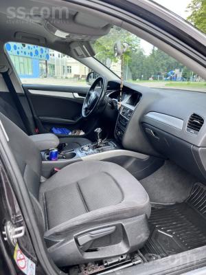 Black Audi A4 2008 in Daugavpils, with an engine capacity of 2.00 L and mileage of 302 thousand km for 4600 €, photo 9 on AUTOMOTO.COM.LV