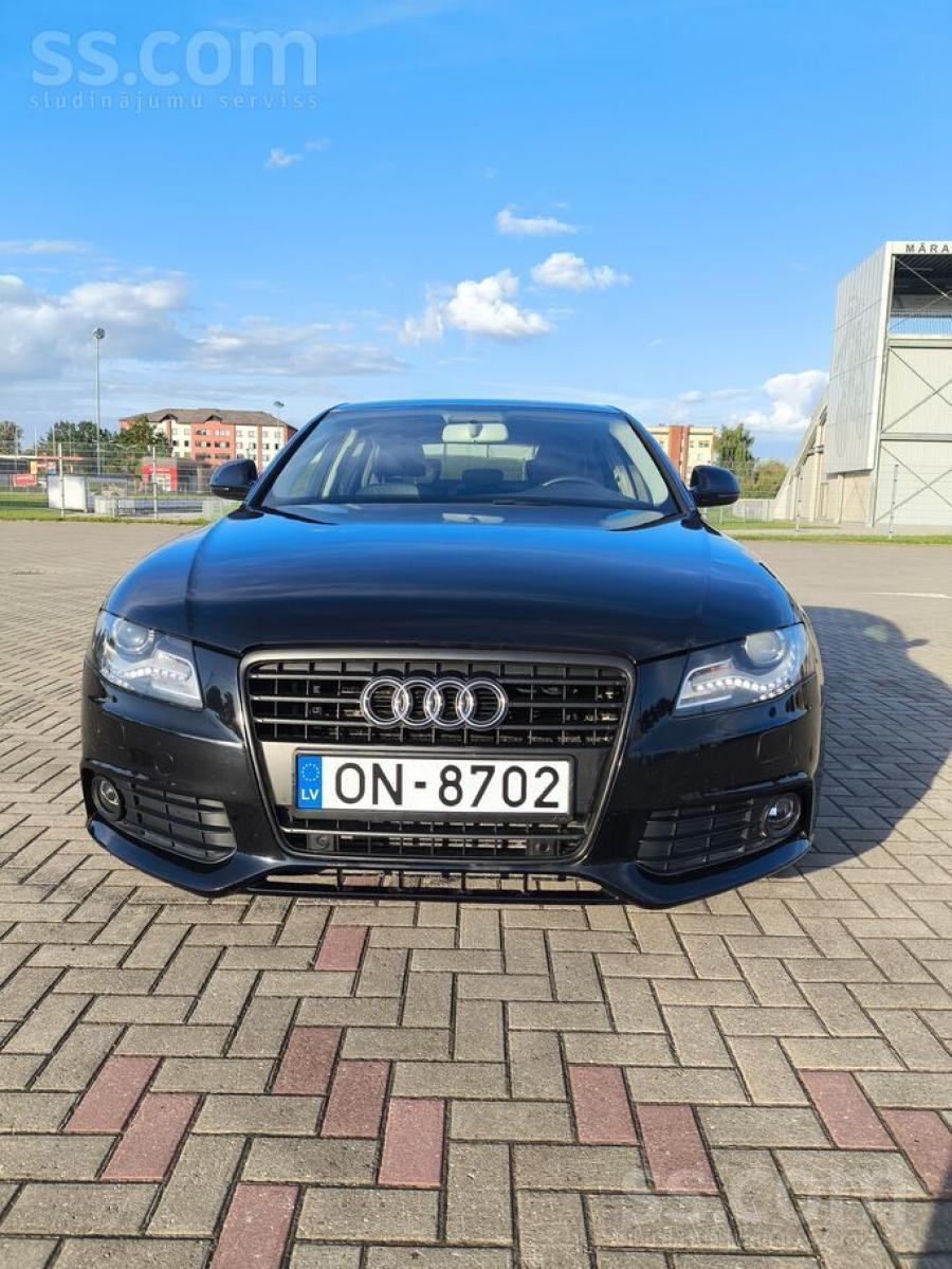 Melns Audi A4 2008 Valmiera, ar dzinēja tilpumu 2.70 L un nobraukumu 260 tūkst. km par 5600 €, foto 4 vietnē AUTOMOTO.COM.LV