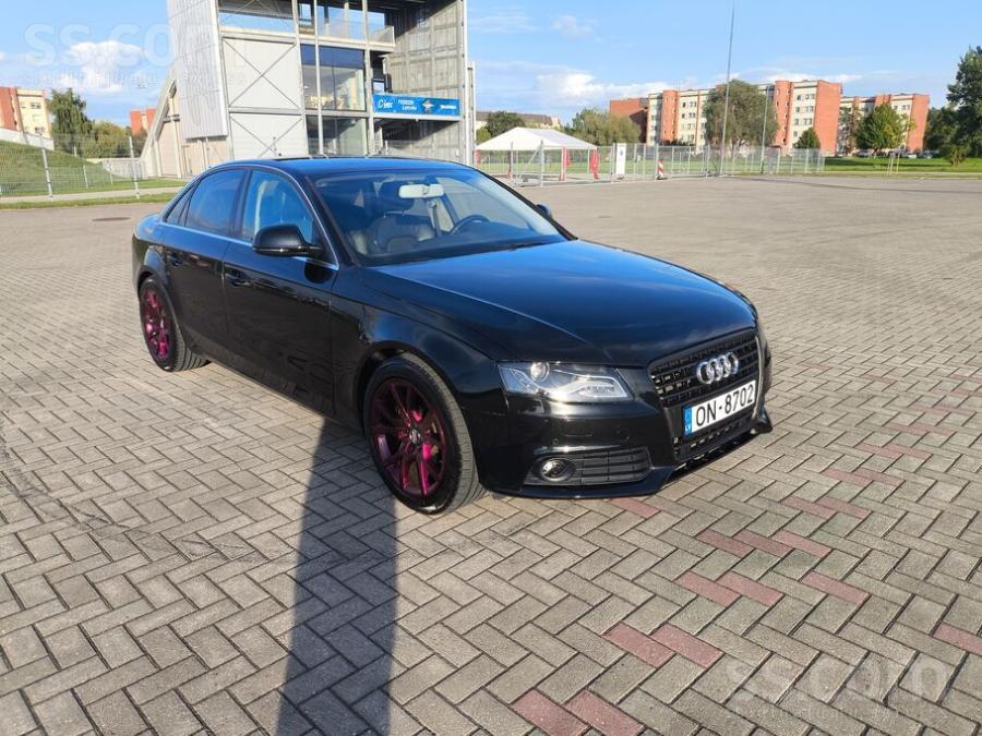 Melns Audi A4 2008 Valmiera, ar dzinēja tilpumu 2.70 L un nobraukumu 260 tūkst. km par 5600 €, foto 5 vietnē AUTOMOTO.COM.LV