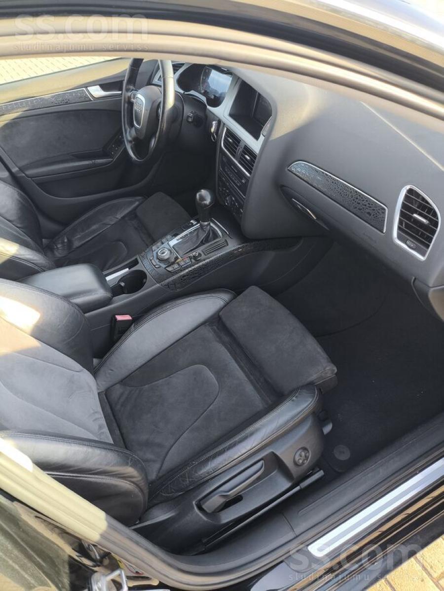 Melns Audi A4 2008 Valmiera, ar dzinēja tilpumu 2.70 L un nobraukumu 260 tūkst. km par 5600 €, foto 13 vietnē AUTOMOTO.COM.LV