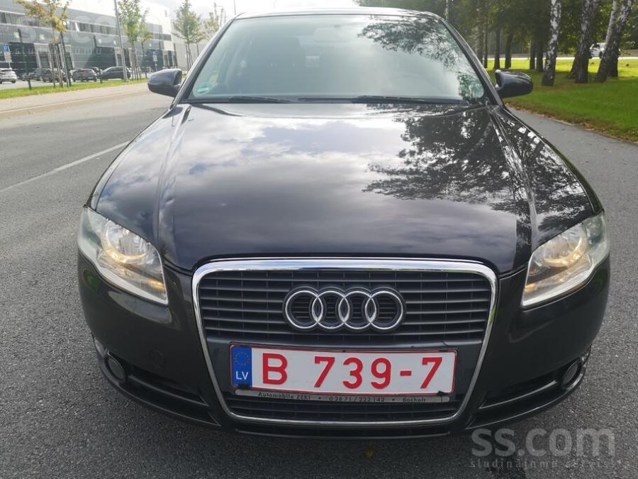 Melns Audi A4 2008 Rīga, ar dzinēja tilpumu 2.00 L un nobraukumu 0 tūkst. km par 3590 €, foto 3 vietnē AUTOMOTO.COM.LV