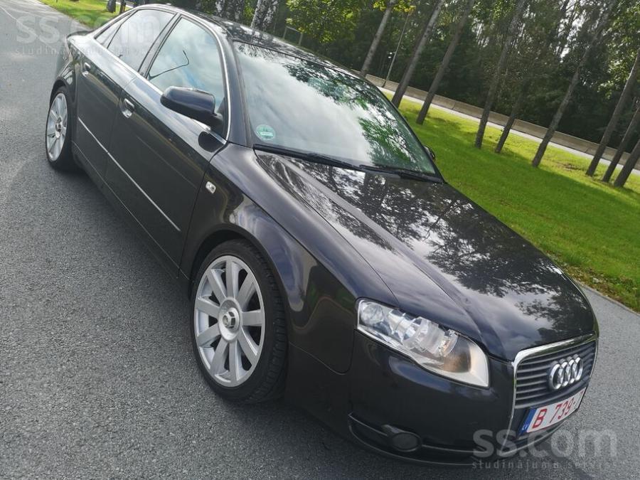 Melns Audi A4 2008 Rīga, ar dzinēja tilpumu 2.00 L un nobraukumu 0 tūkst. km par 3590 €, foto 4 vietnē AUTOMOTO.COM.LV