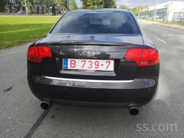 Melns Audi A4 2008 Rīga, ar dzinēja tilpumu 2.00 L un nobraukumu 0 tūkst. km par 3590 €, foto 6 vietnē AUTOMOTO.COM.LV