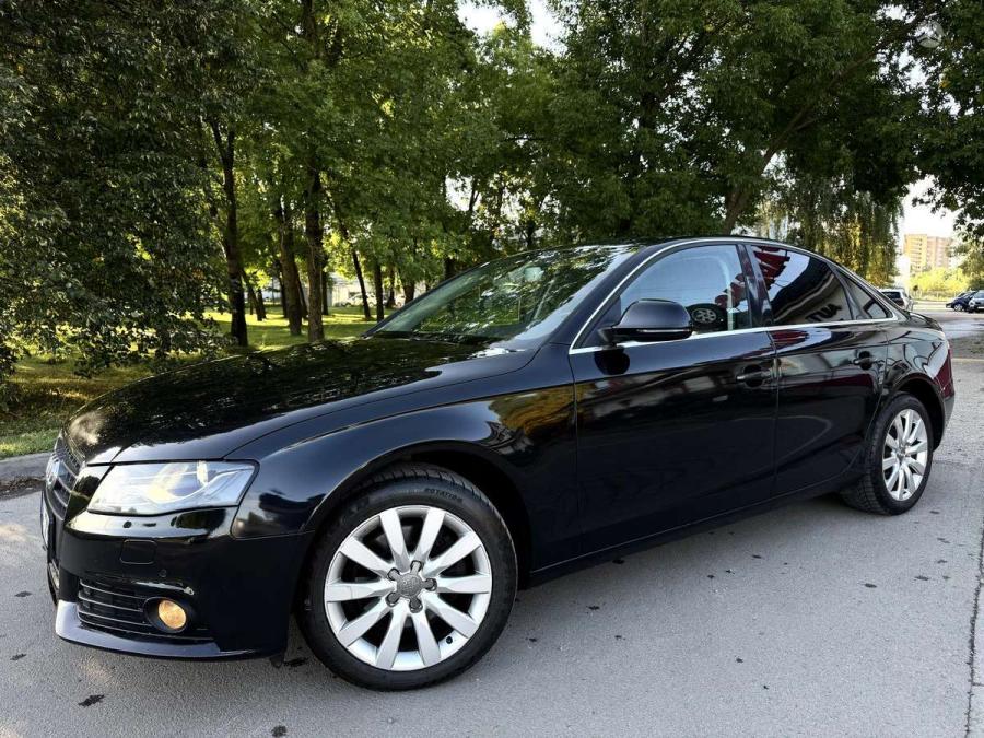 Black Audi A4 2008 in Kaunas, with an engine capacity of 1.97 L and mileage of 346 thousand km for 4450 €, photo 15 on AUTOMOTO.COM.LV