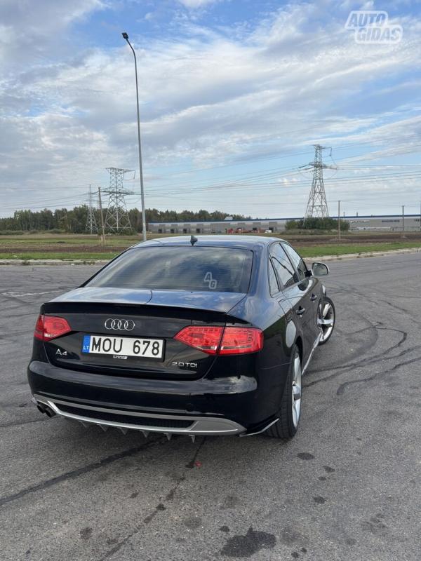 Черный Ауди А4 2008 в Паневежис, объемом двигателя 2.00 л и пробегом 251 тыс. км за 5500 €, фото 6 на AUTOMOTO.COM.LV