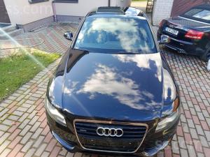 Melns Audi A4 2008 Jēkabpils, ar dzinēja tilpumu 3.00 L un nobraukumu 0 tūkst. km par 6950 €, foto 1 vietnē AUTOMOTO.COM.LV