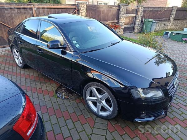 Audi A4 2008 in Jekabpils on AUTOMOTO.COM.LV Black Audi A4 2008 in Jekabpils, with an engine capacity of 3.00 L and mileage of 0 thousand km for 6950 €, photo 3 on AUTOMOTO.COM.LV