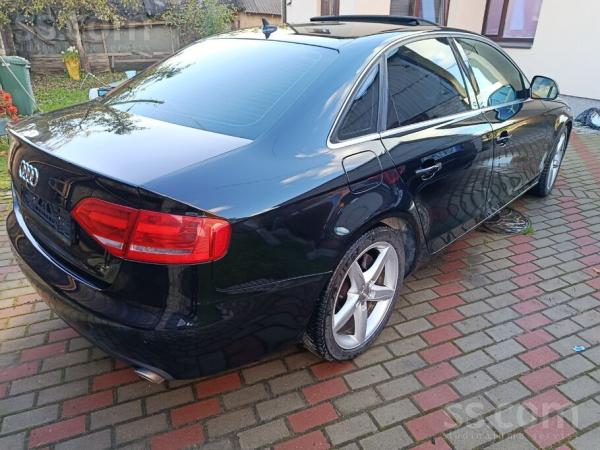 Audi A4 2008 in Jekabpils on AUTOMOTO.COM.LV Black Audi A4 2008 in Jekabpils, with an engine capacity of 3.00 L and mileage of 0 thousand km for 6950 €, photo 5 on AUTOMOTO.COM.LV