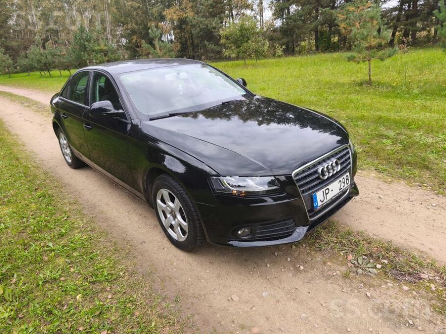 Melns Audi A4 2008 Bauska, ar dzinēja tilpumu 1.80 L un nobraukumu 265 tūkst. km par 2800 €, foto 1 vietnē AUTOMOTO.COM.LV