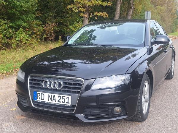 Black Audi A4 2008 in Mazeikiai, with an engine capacity of 2.00 L and mileage of 264 thousand km for 4650 €, photo 3 on AUTOMOTO.COM.LV