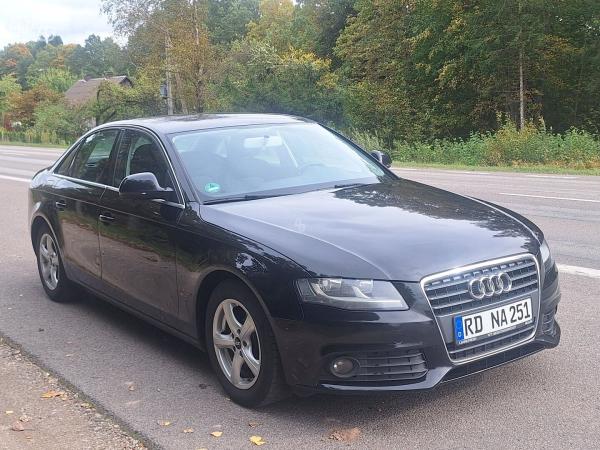 Black Audi A4 2008 in Mazeikiai, with an engine capacity of 2.00 L and mileage of 264 thousand km for 4650 €, photo 6 on AUTOMOTO.COM.LV