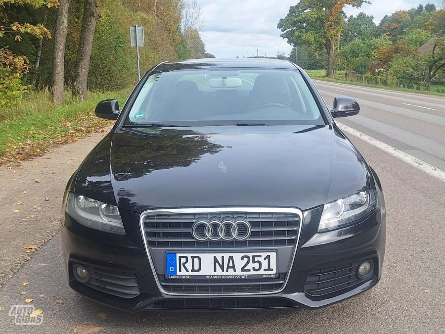 Melns Audi A4 2008 Mažeikiai, ar dzinēja tilpumu 2.00 L un nobraukumu 264 tūkst. km par 4650 €, foto 7 vietnē AUTOMOTO.COM.LV