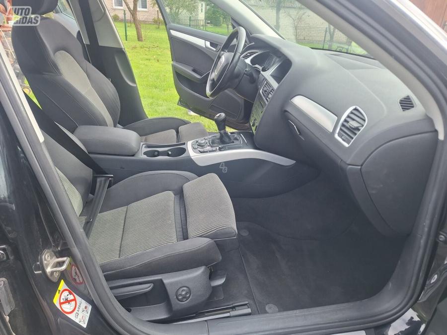 Melns Audi A4 2008 Mažeikiai, ar dzinēja tilpumu 2.00 L un nobraukumu 264 tūkst. km par 4650 €, foto 15 vietnē AUTOMOTO.COM.LV