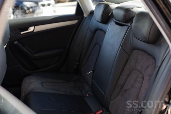 Black Audi A4 2008 in Riga, with an engine capacity of 2.70 L and mileage of 322 thousand km for 6290 €, photo 11 on AUTOMOTO.COM.LV