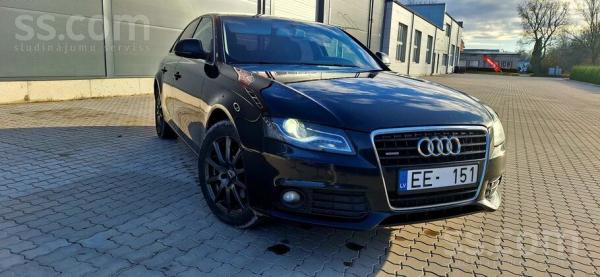 Black Audi A4 2009 in Kuldiga, with an engine capacity of 3.00 L and mileage of 321 thousand km for 6100 €, photo 1 on AUTOMOTO.COM.LV