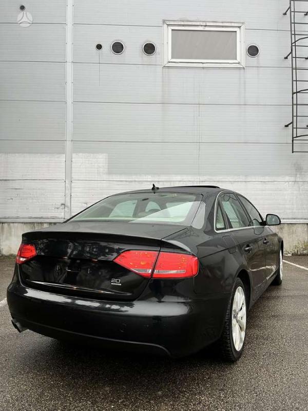 Melns Audi A4 2009 Viļņa, ar dzinēja tilpumu 1.98 L un nobraukumu 238 tūkst. km par 3850 €, foto 5 vietnē AUTOMOTO.COM.LV