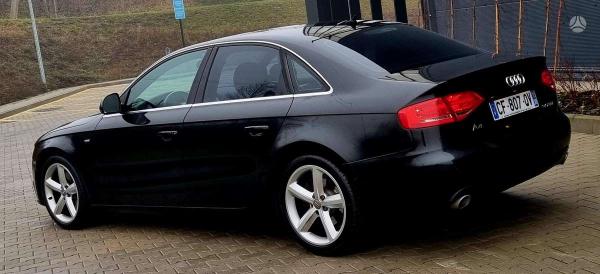 Black Audi A4 2009 in Vilnius, with an engine capacity of 2.97 L and mileage of 313 thousand km for 5950 €, photo 2 on AUTOMOTO.COM.LV