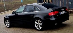 Black Audi A4 2009 in Vilnius, with an engine capacity of 2.97 L and mileage of 313 thousand km for 5950 €, photo 2 on AUTOMOTO.COM.LV