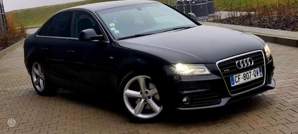 Black Audi A4 2009 in Vilnius, with an engine capacity of 2.97 L and mileage of 313 thousand km for 5950 €, photo 3 on AUTOMOTO.COM.LV