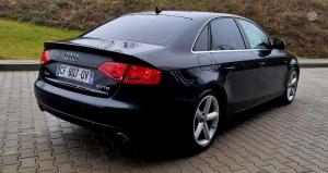 Black Audi A4 2009 in Vilnius, with an engine capacity of 2.97 L and mileage of 313 thousand km for 5950 €, photo 6 on AUTOMOTO.COM.LV