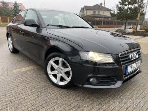 Black Audi A4 2009 in Riga, with an engine capacity of 2.00 L and mileage of 259 thousand km for 5400 €, photo 2 on AUTOMOTO.COM.LV