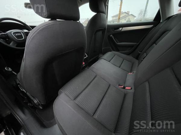 Black Audi A4 2009 in Riga, with an engine capacity of 2.00 L and mileage of 259 thousand km for 5400 €, photo 6 on AUTOMOTO.COM.LV