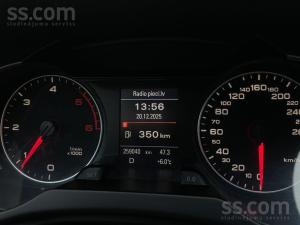 Black Audi A4 2009 in Riga, with an engine capacity of 2.00 L and mileage of 259 thousand km for 5400 €, photo 13 on AUTOMOTO.COM.LV