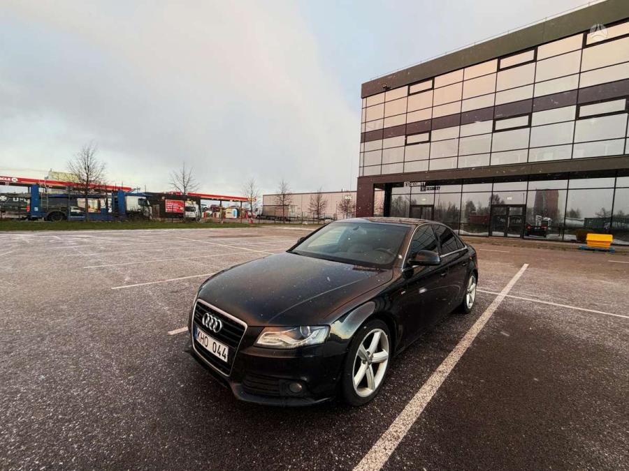 Melns Audi A4 2009 Klaipėda, ar dzinēja tilpumu 2.97 L un nobraukumu 400 tūkst. km par 3500 €, foto 2 vietnē AUTOMOTO.COM.LV
