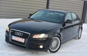 Black Audi A4 2009 in Klaipeda, with an engine capacity of 1.97 L and mileage of 280 thousand km for 5750 €, photo 6 on AUTOMOTO.COM.LV