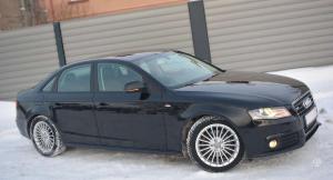 Black Audi A4 2009 in Klaipeda, with an engine capacity of 1.97 L and mileage of 280 thousand km for 5750 €, photo 24 on AUTOMOTO.COM.LV