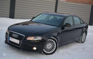 Black Audi A4 2009 in Klaipeda, with an engine capacity of 1.97 L and mileage of 280 thousand km for 5750 €, photo 25 on AUTOMOTO.COM.LV