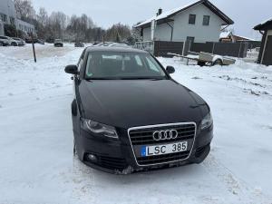 Melns Audi A4 2009 Kauņa, ar dzinēja tilpumu 1.80 L un nobraukumu 221 tūkst. km par 2650 €, foto  vietnē AUTOMOTO.COM.LV