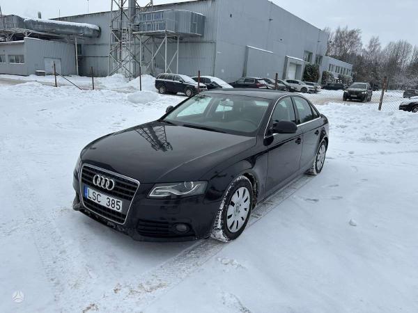 Black Audi A4 2009 in Kaunas, with an engine capacity of 1.80 L and mileage of 221 thousand km for 2650 €, photo 2 on AUTOMOTO.COM.LV