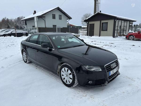 Black Audi A4 2009 in Kaunas, with an engine capacity of 1.80 L and mileage of 221 thousand km for 2650 €, photo 4 on AUTOMOTO.COM.LV