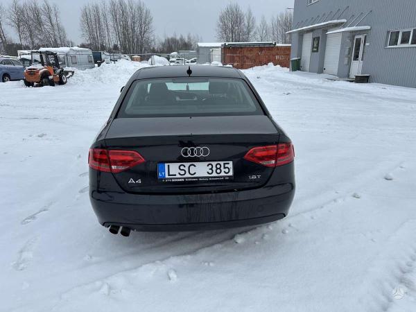 Black Audi A4 2009 in Kaunas, with an engine capacity of 1.80 L and mileage of 221 thousand km for 2650 €, photo 9 on AUTOMOTO.COM.LV