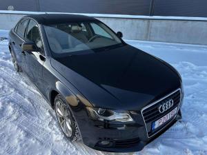 Black Audi A4 2009 in Siauliai, with an engine capacity of 1.98 L and mileage of 239 thousand km for 4390 €, photo 8 on AUTOMOTO.COM.LV