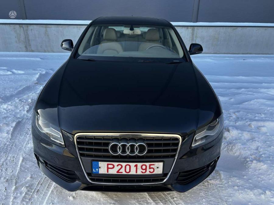 Black Audi A4 2009 in Siauliai, with an engine capacity of 1.98 L and mileage of 239 thousand km for 4390 €, photo 11 on AUTOMOTO.COM.LV