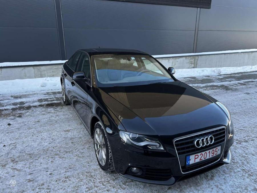 Black Audi A4 2009 in Siauliai, with an engine capacity of 1.98 L and mileage of 239 thousand km for 4390 €, photo 12 on AUTOMOTO.COM.LV