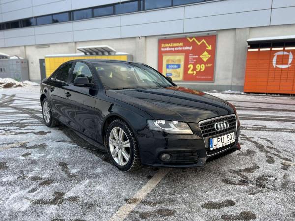 Melns Audi A4 2009 Viļņa, ar dzinēja tilpumu 2.70 L un nobraukumu 359 tūkst. km par 4400 €, foto 1 vietnē AUTOMOTO.COM.LV