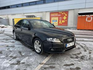 Melns Audi A4 2009 Viļņa, ar dzinēja tilpumu 2.70 L un nobraukumu 359 tūkst. km par 4400 €, foto  vietnē AUTOMOTO.COM.LV