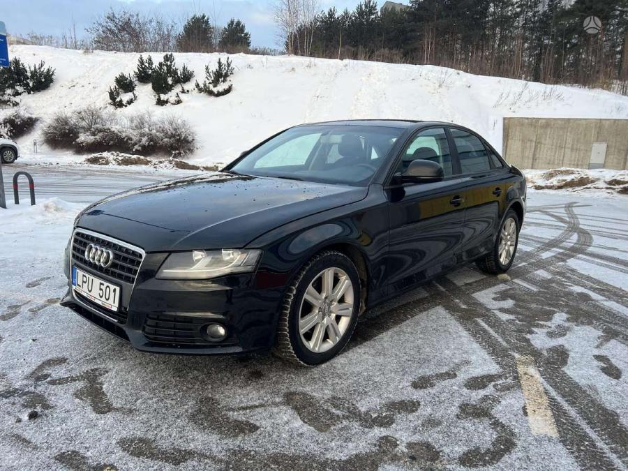 Melns Audi A4 2009 Viļņa, ar dzinēja tilpumu 2.70 L un nobraukumu 359 tūkst. km par 4400 €, foto 7 vietnē AUTOMOTO.COM.LV