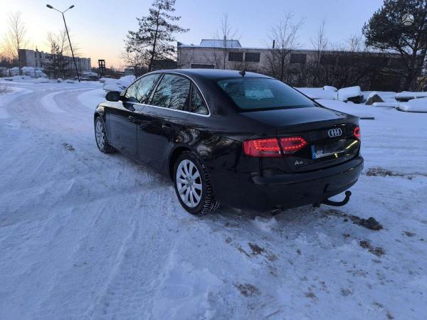 Black Audi A4 2009 in Taurage, with an engine capacity of 2.97 L and mileage of 285 thousand km for 5300 €, photo 4 on AUTOMOTO.COM.LV