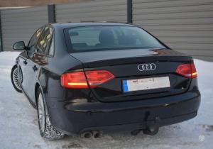 Melns Audi A4 2009 Klaipėda, ar dzinēja tilpumu 1.97 L un nobraukumu 280 tūkst. km par 5750 €, foto 4 vietnē AUTOMOTO.COM.LV